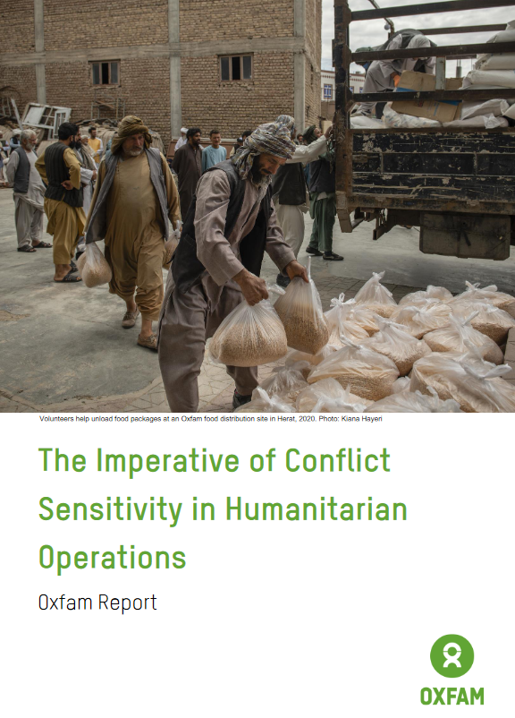 The Imperative of Conflict Sensitivity in Humanitarian Operations ...